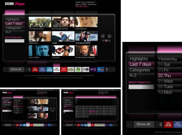 BBC iPlayer — UX and interface design « ISO