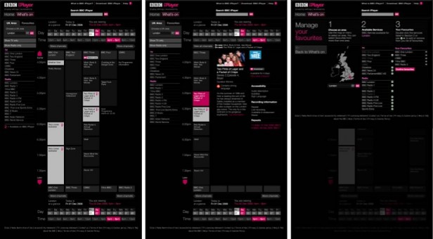 BBC iPlayer — UX and interface design « ISO
