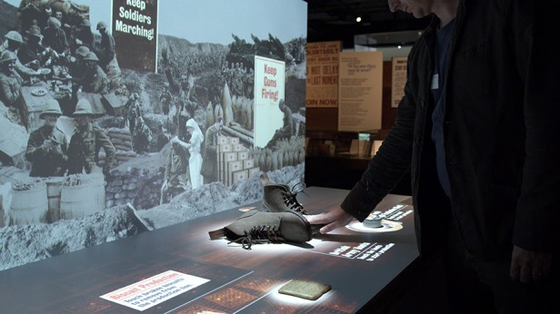 First World War Gallery – AV Installations / interactives « ISO